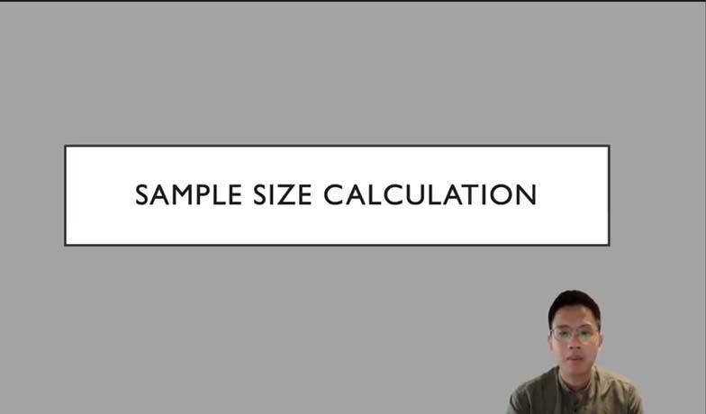 Sample Size Calculation | Mad for Medicine Sample Size Calculation | Mad for Medicine